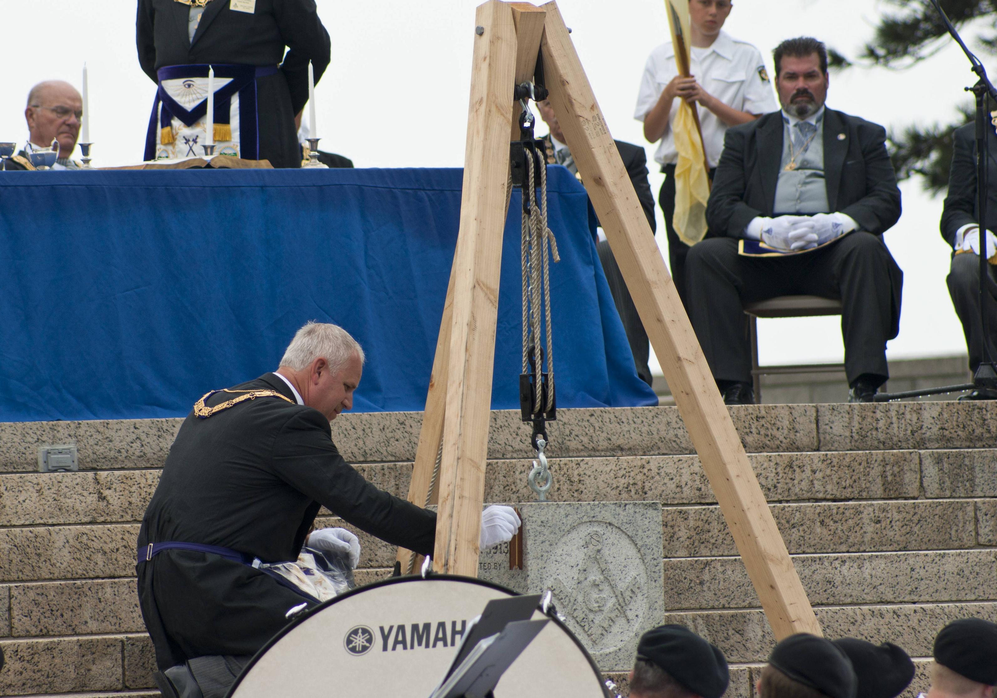 Perry's Victory Centennial Cornerstone Laying Ceremony | Masonic Lodge #334